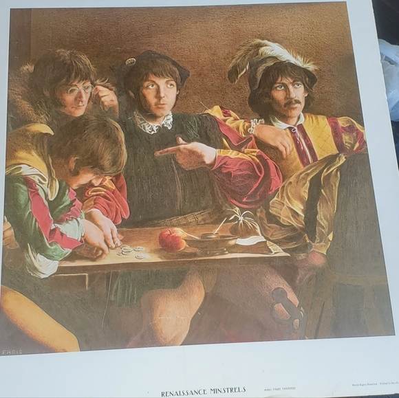 Renaissance minstrels | Art | Renissance The Beetles Vintage Poster ...